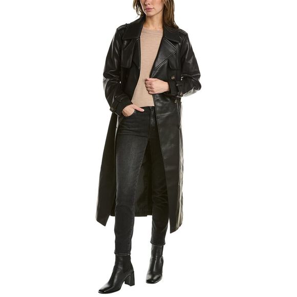 Noize | Jackets & Coats | Noize Albina Long Trench Coat | Poshmark